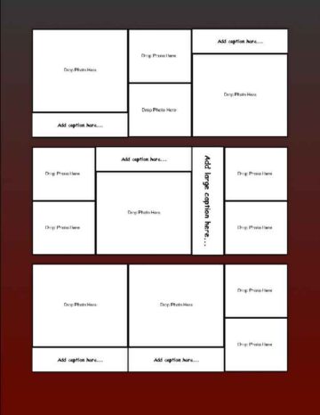 Dark Comic Book with Captions • iWorkCommunity